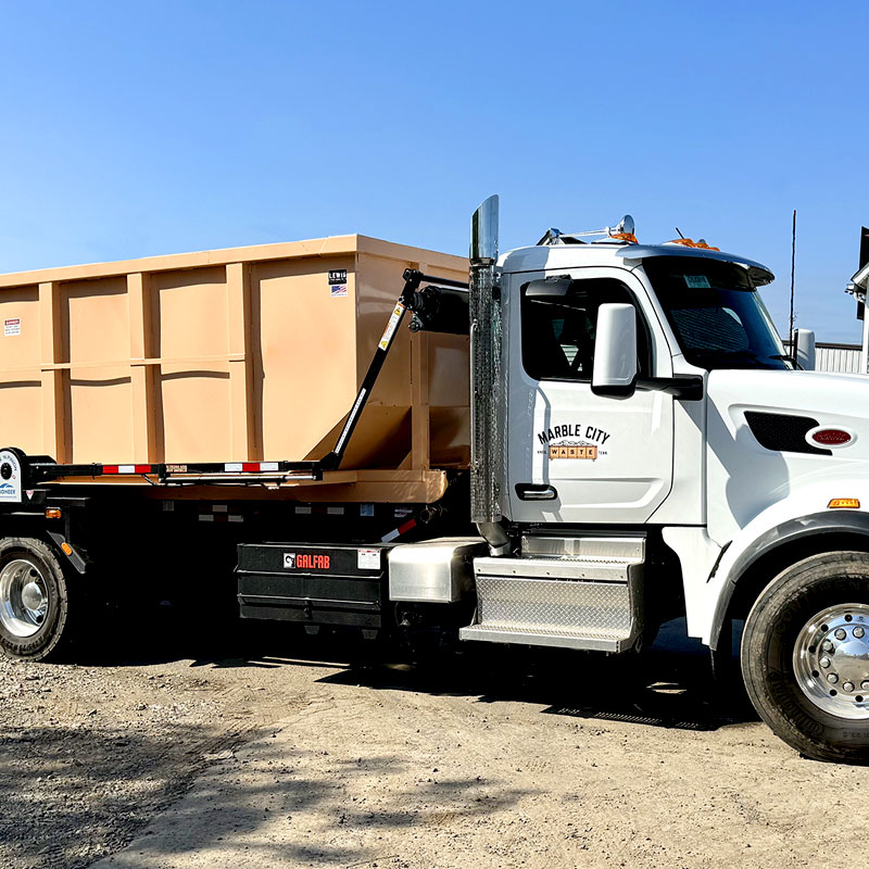 Roll-off Waste Container Rentals | Marble City Waste of Knoxville, TN